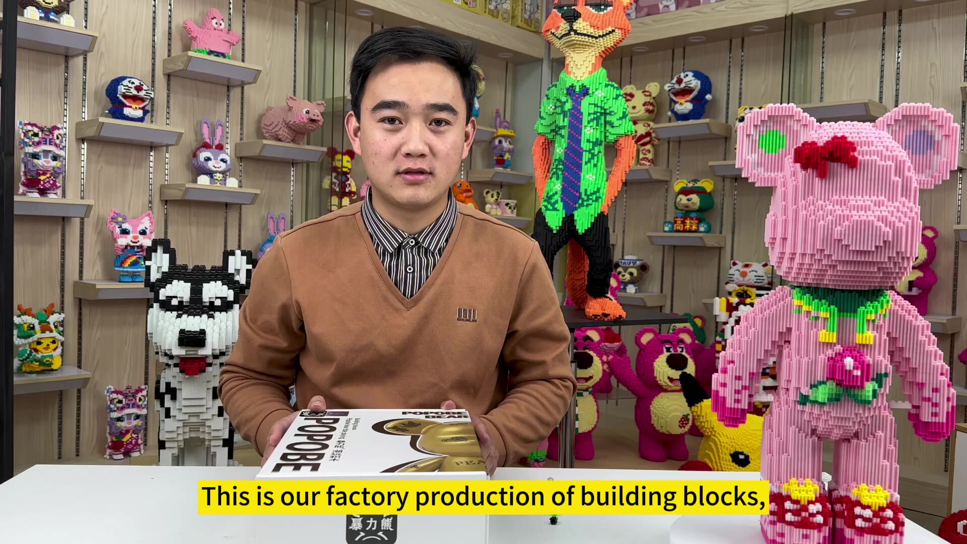 Factory Price Diy Mini Cartoon Character Building Block Sets For Kids ...