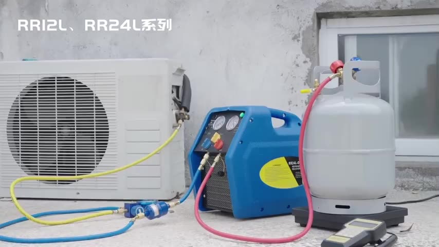 Auto Refrigerant Recovery Machine/unit With Other Refrigeration For R32,1234yf,R410a 1hp Car Air ...