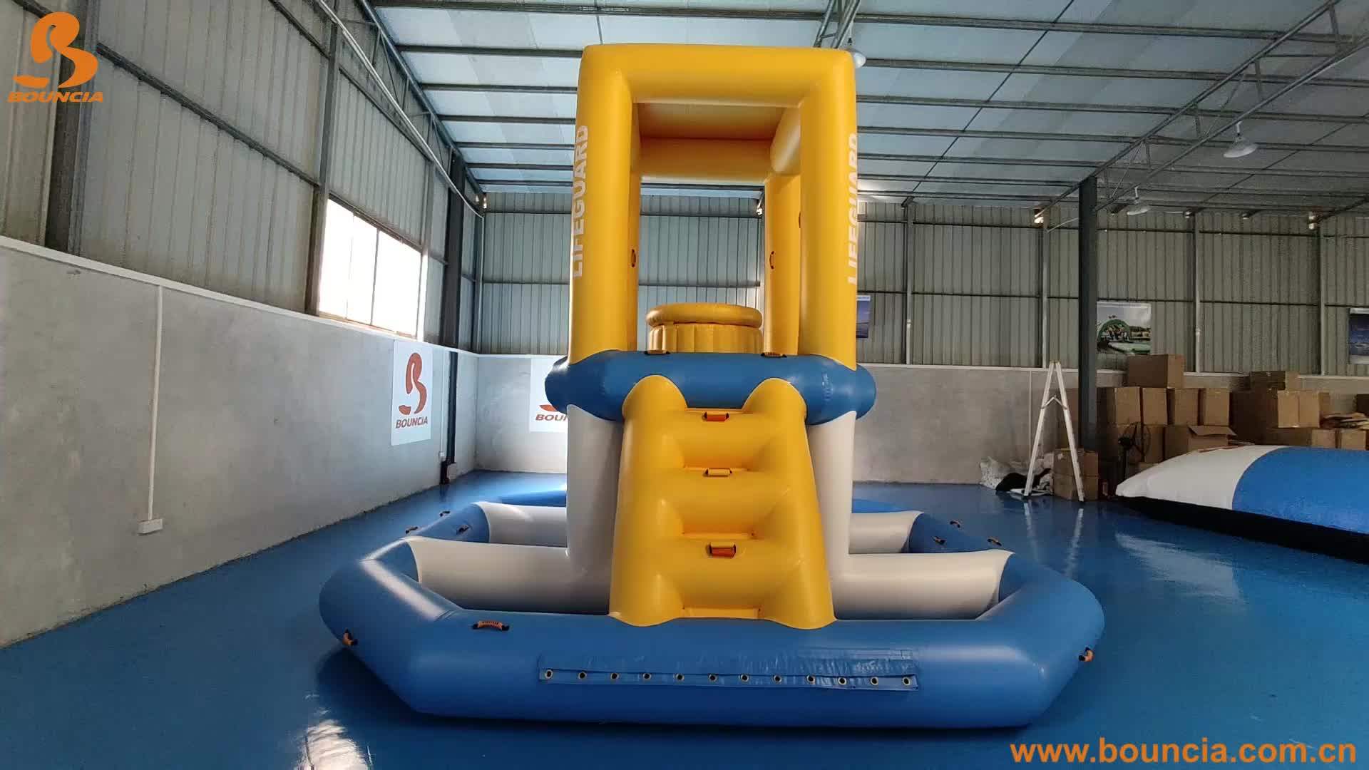 Water Park Inflatable Lifeguard Tower For Sale - Buy Inflatable ...