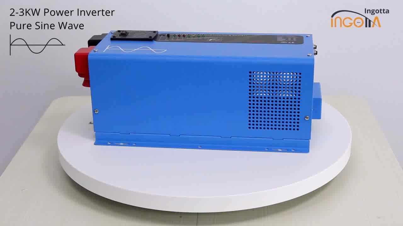 4000 Watt Pure Sine Wave RV Power Rechargeable Inverter