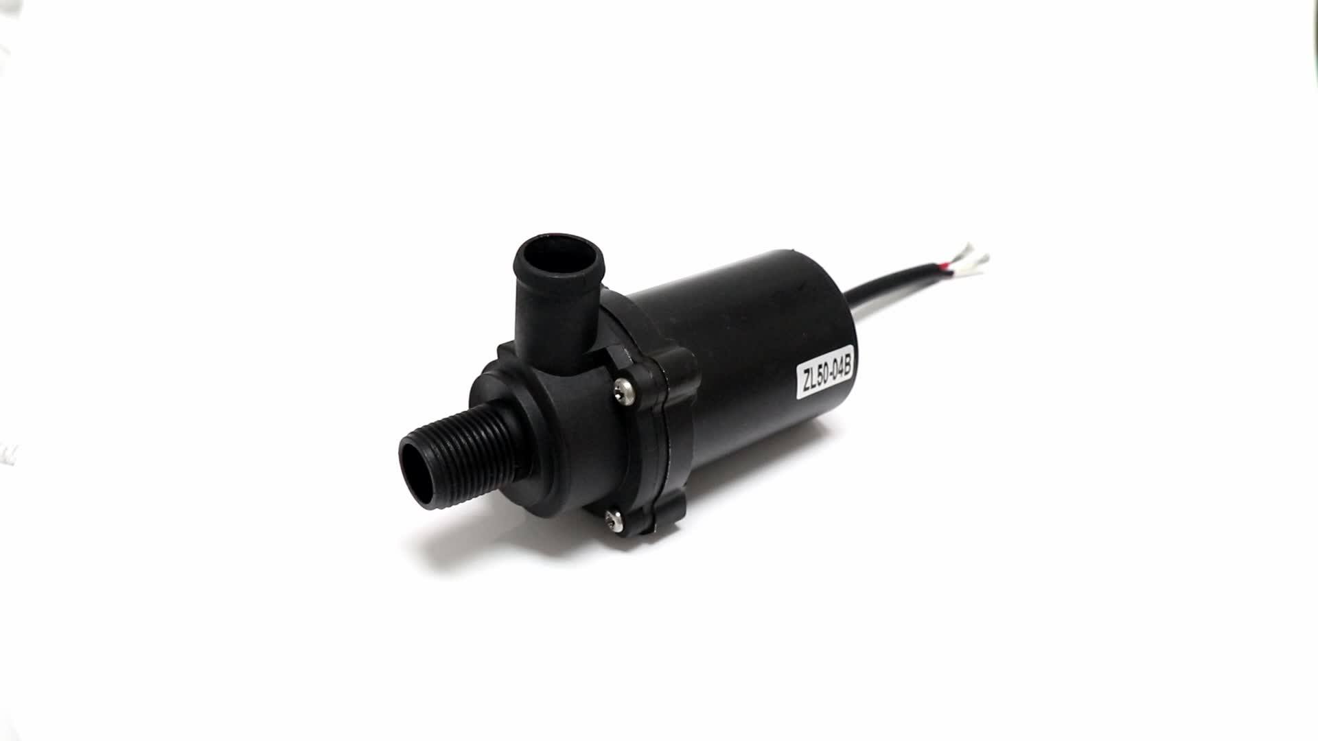12v 24v Mini Brushless Dc Hot Water Circulation Pump 12-32l/min Flow ...