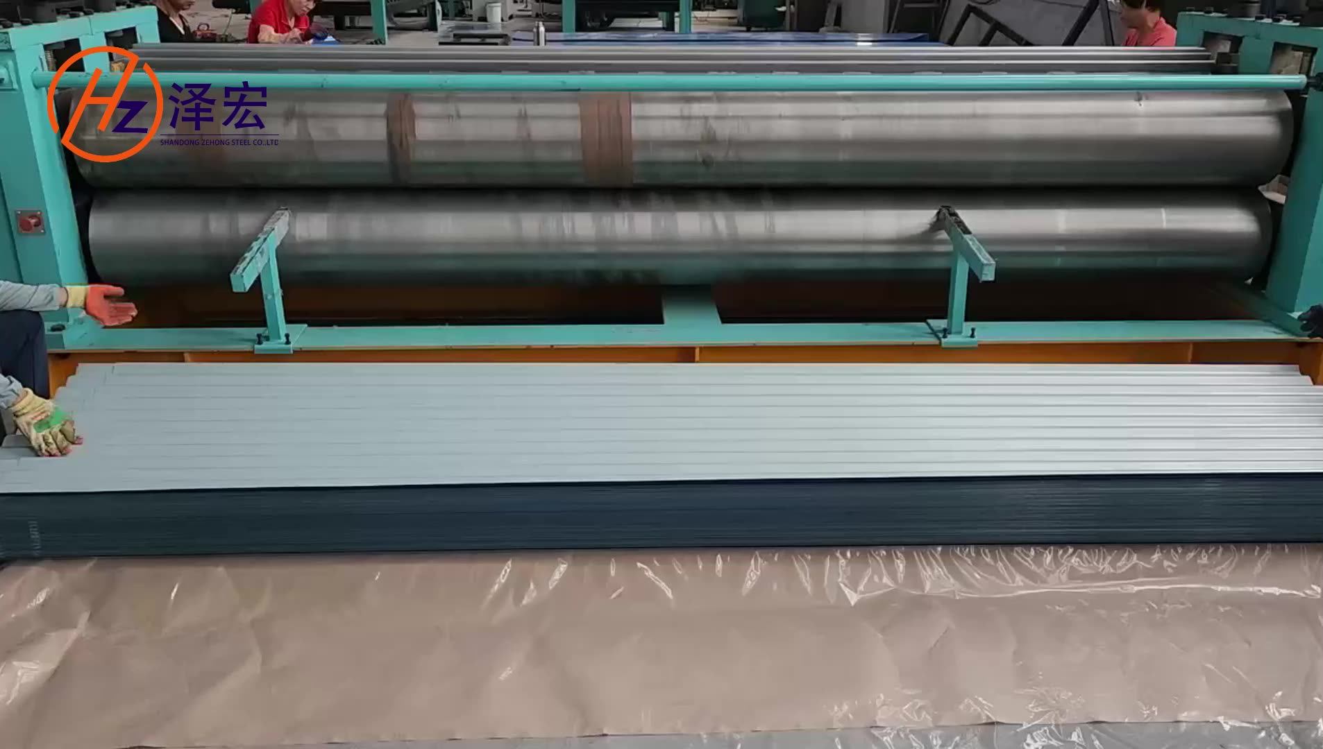 How Many Roofing Sheets Make One Ton House Zinc Coated Roofing Sheets ...