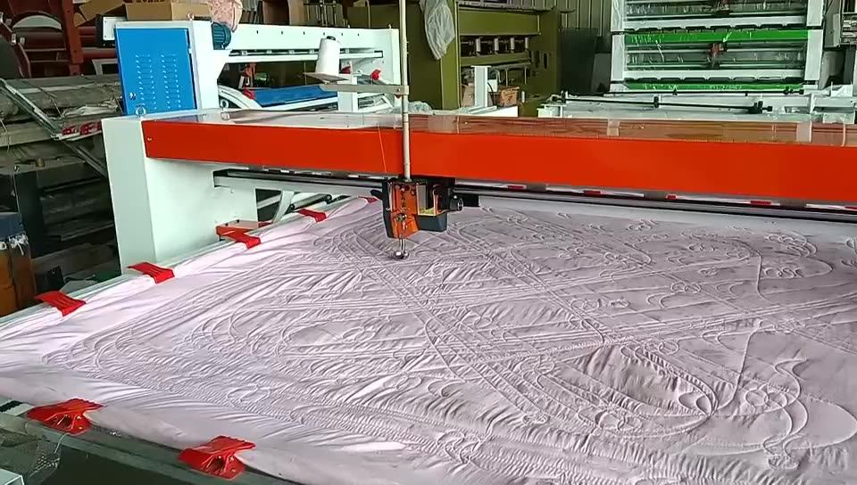 Factory Price Computerized Industrial Single Needle Head Mattress ...
