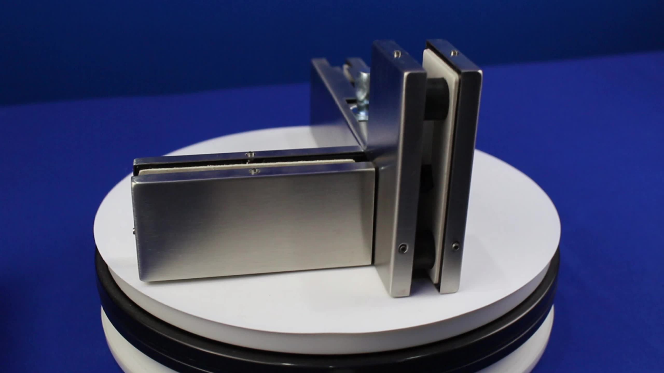 Glass Door Pivot Glass Clamp The Glass Door Installed 10-12mm Door ...