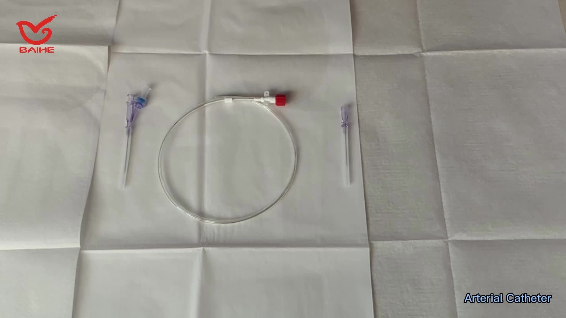 Disposable Medical Supply Anesthesia Arterial Catheter Pu Ac Kit ...