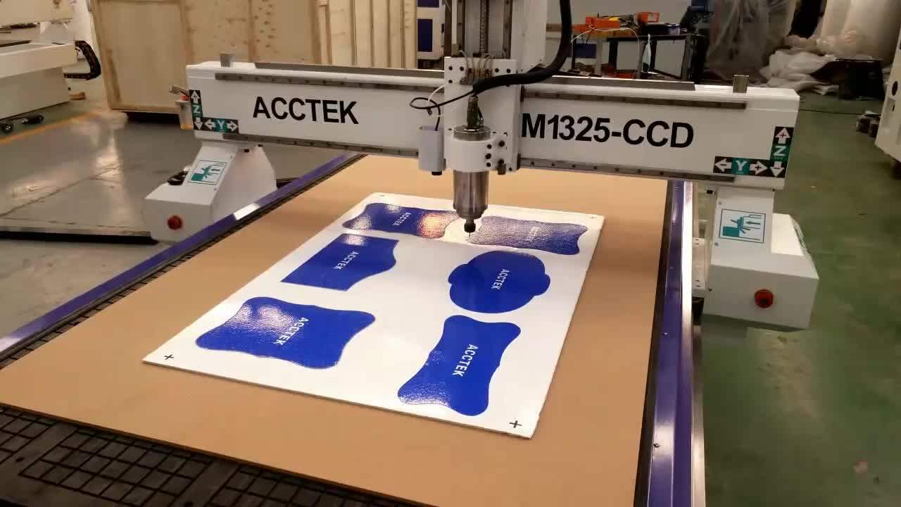 Automatic Contour Cutting Cnc Router With Ccd For Kt Board/pvc/acrylic ...