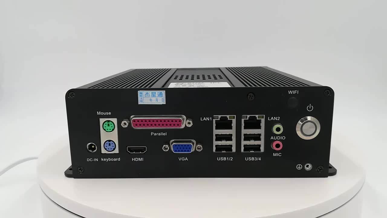 High Performance Soc Industrial Control Computer 2 Lan Intel J1900 ...