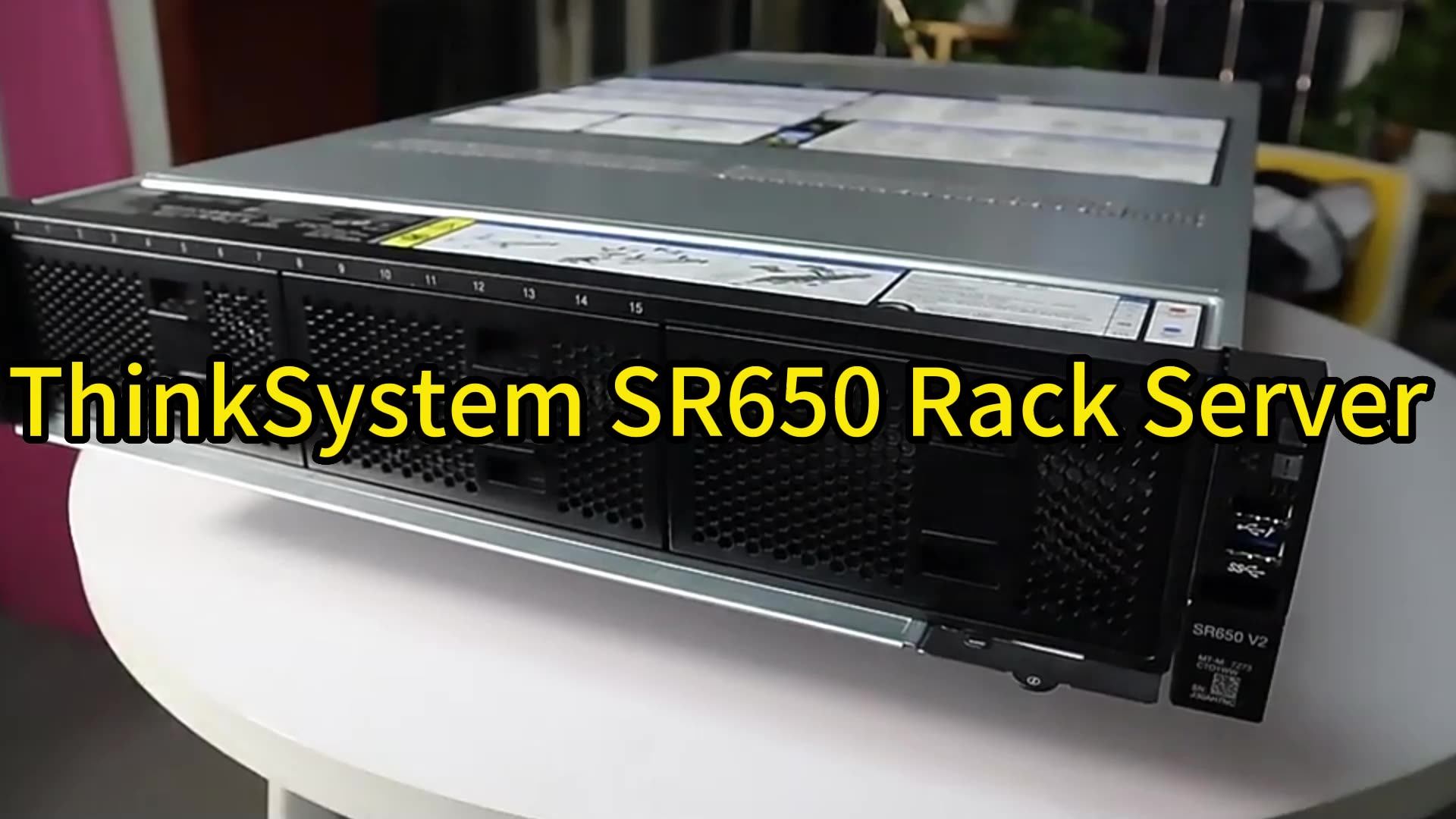 Lenovo Thinksystem Sr650 V2 2u Xeon Silver 4134 Cpu 40 Storage Drives 8 ...