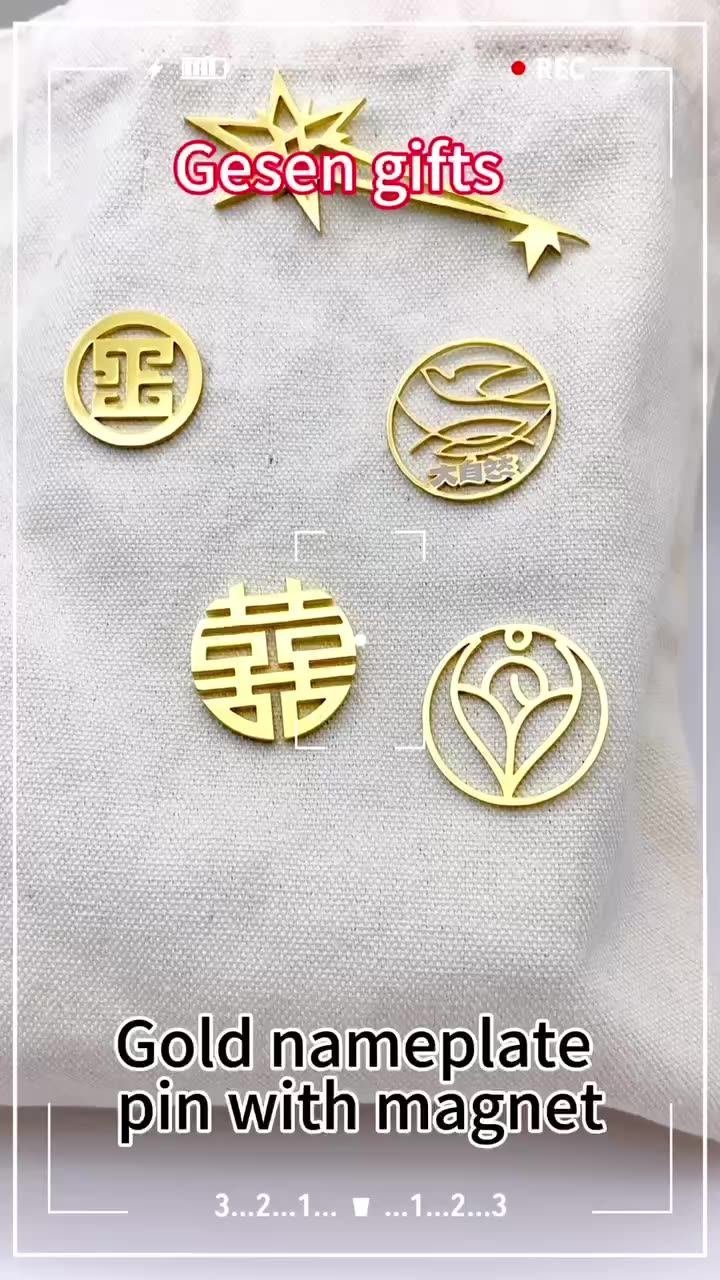 Luxury Women Fashion Jewelry Metal Custom Nameplate Stainless Steel ...