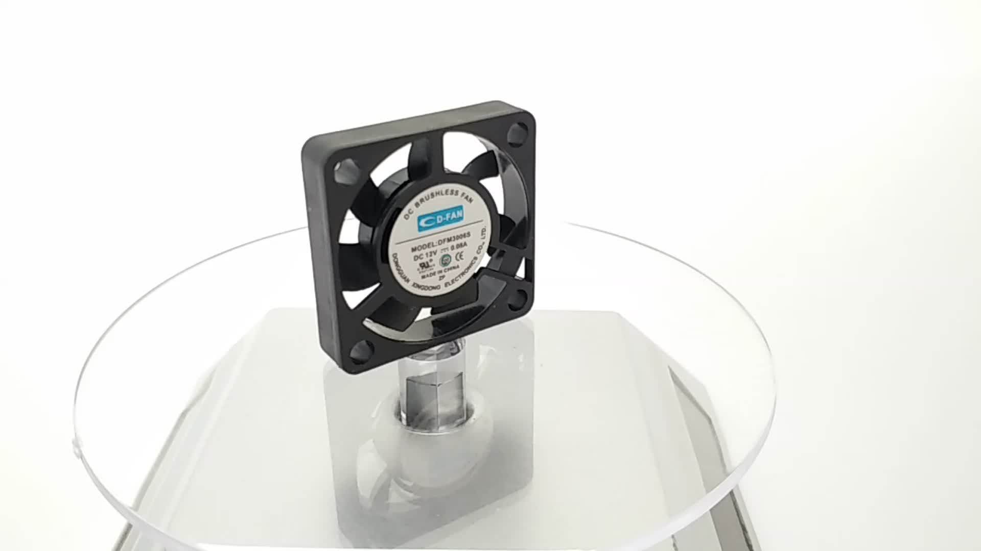 Silent 5v 12v Quiet 30mm Mini Dc Brushless Cooling Fan 30x30x6 5v 12v ...