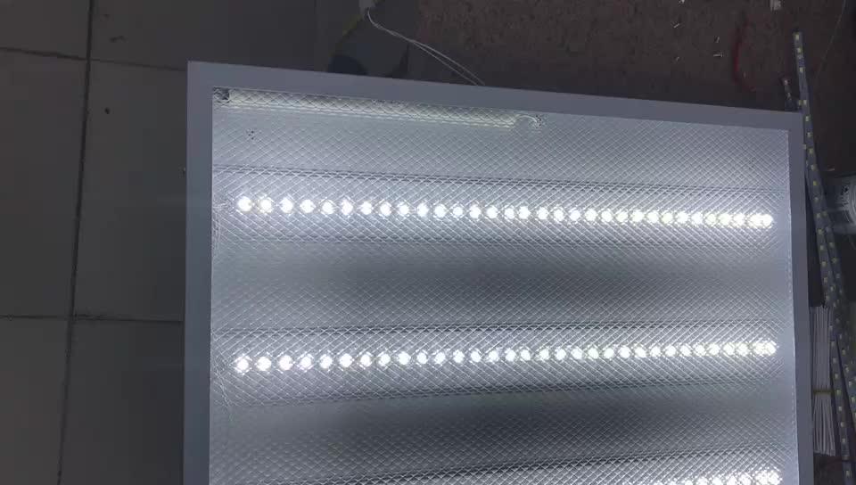 T8 3x36w 1200x600 Recessed Louver Light Fixture,Office Grille Light ...