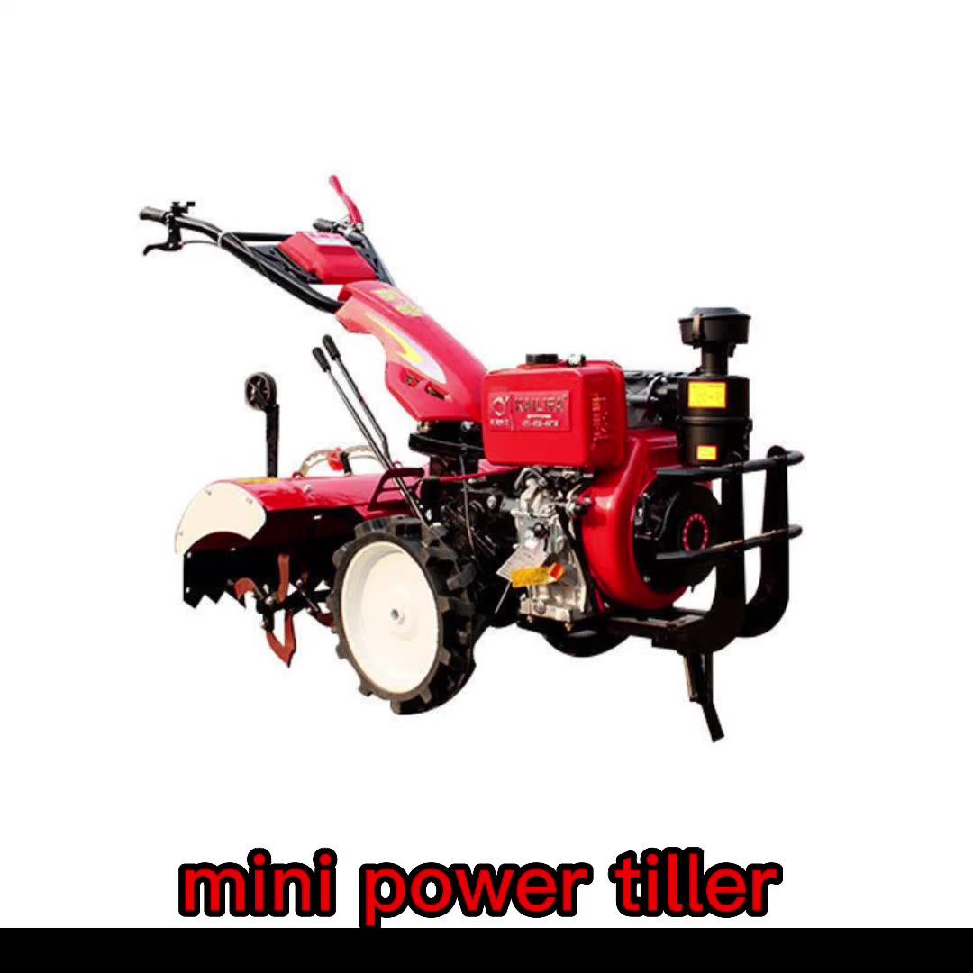 Small Farm Tractor Farm Equipment For Sale Mini Power Tiller Cultivator ...