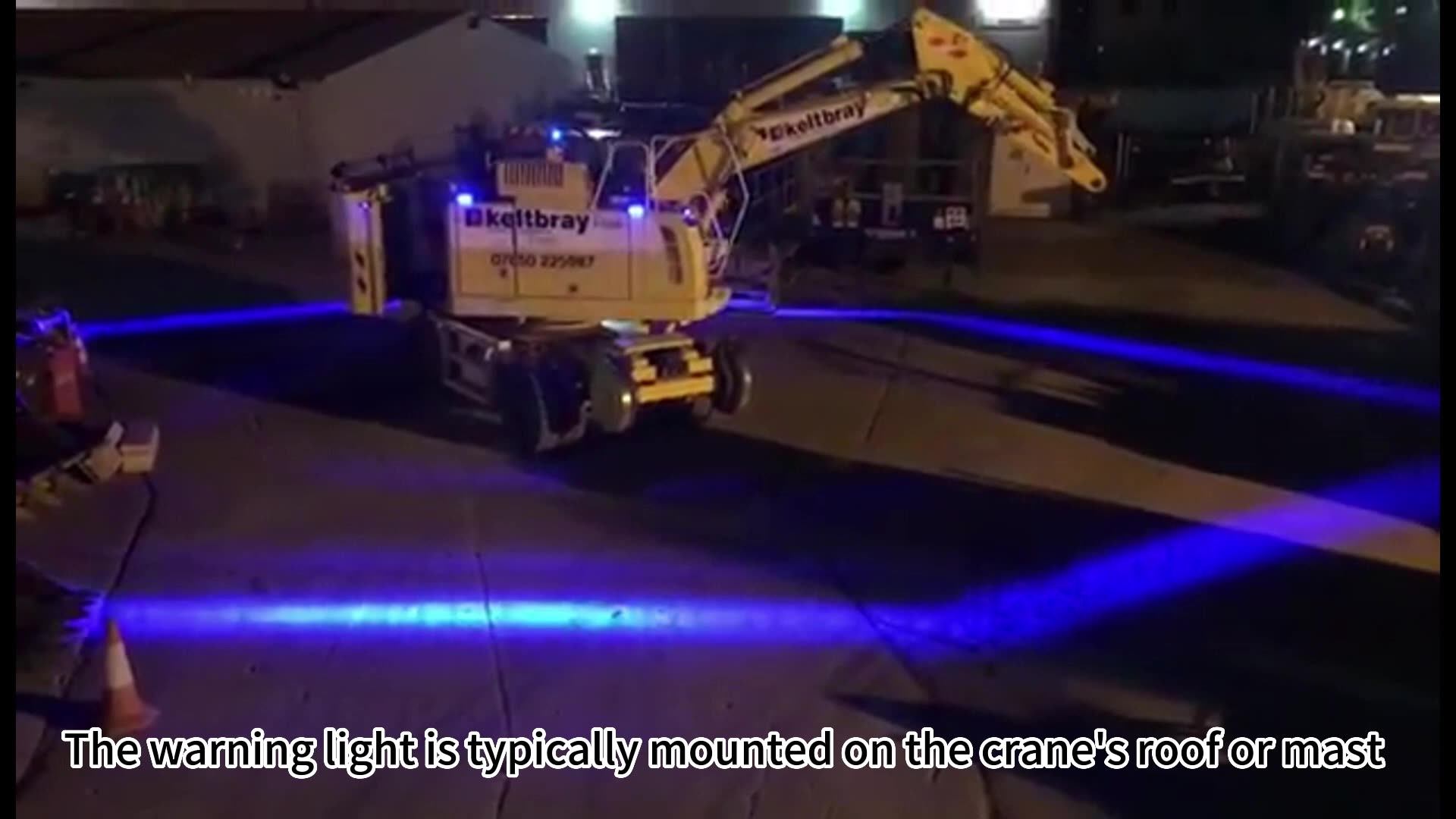 Forklift Light Boundary Indicator Red And Blue Engineering Safety Light ...