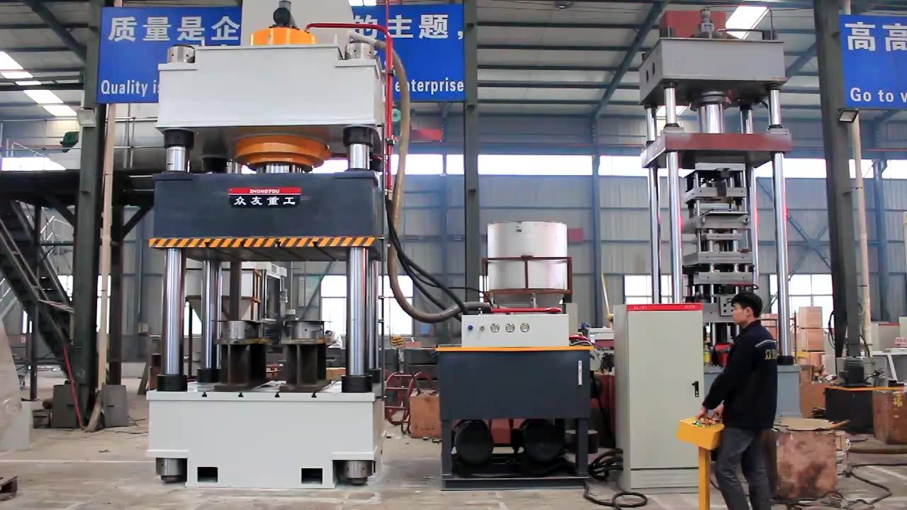 200/315 /400 Ton Double Action Deep Drawing Hydraulic Press Machine ...