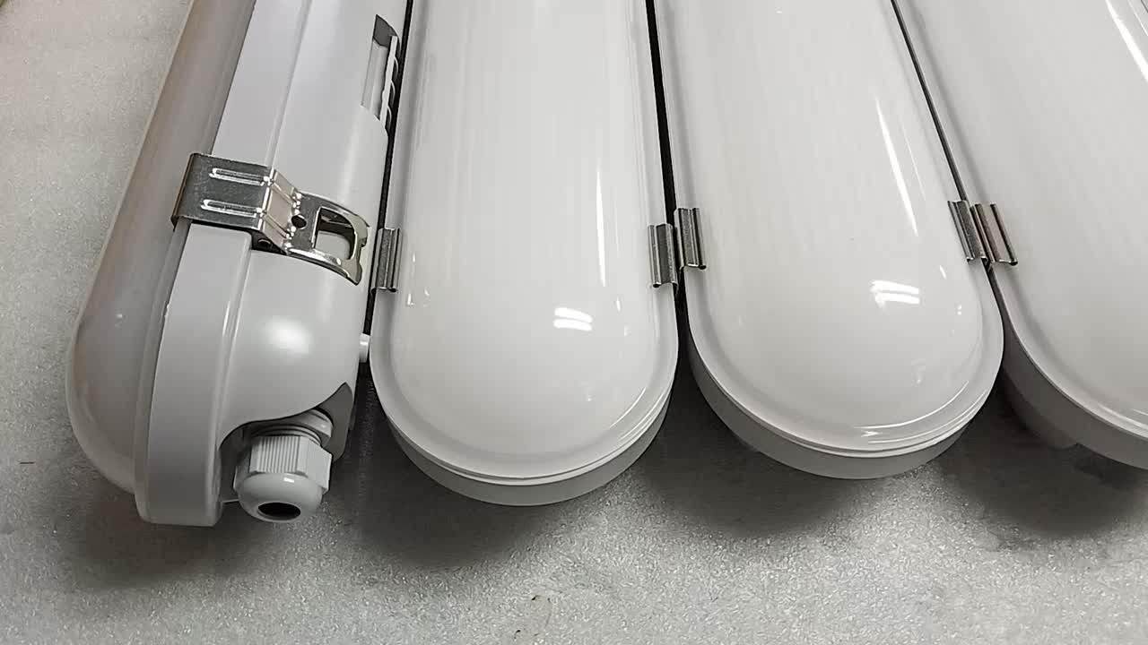 60w Ip66 4 Feet Motion Sensor Led Tube Light Ceiling Batten Fluorescent ...