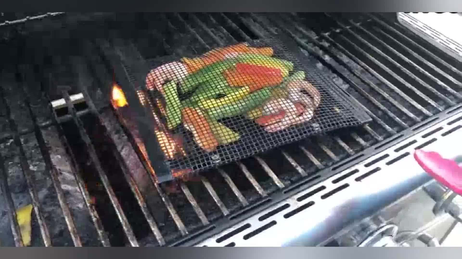 Hight Temperature Ptfe Nonstick Bbq Grill Mesh Bag - Buy Hight ...