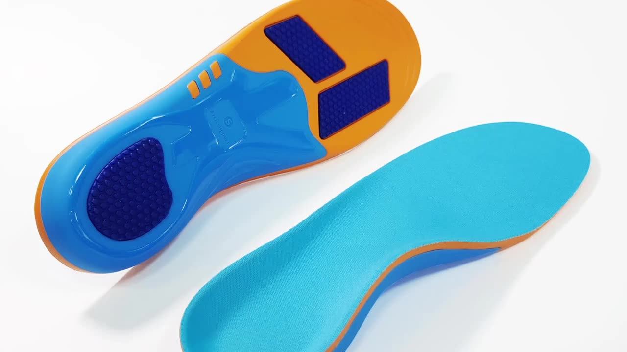 Heavy Duty Over Pronation Corrective Insole Comfort Gel Plantar ...