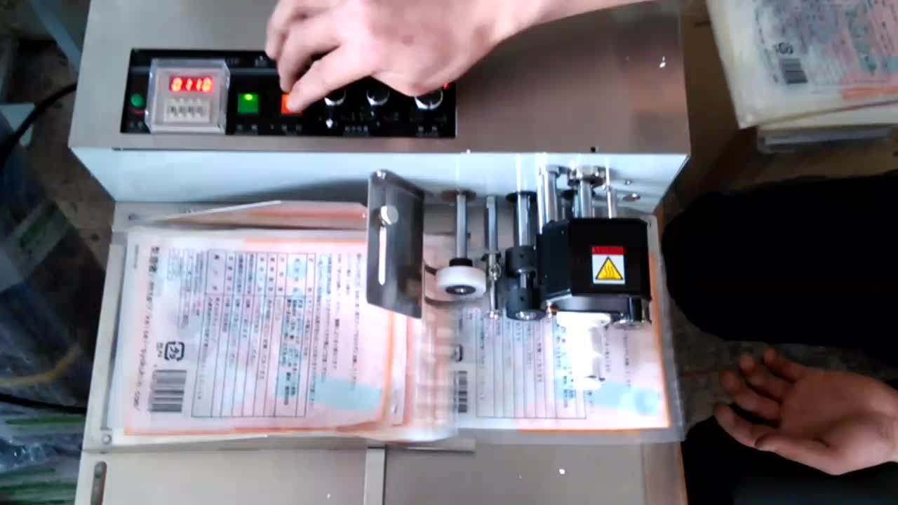 Hot Selling Plastic Bag Expiry Stamping Machine,Pouch Date Machine ...