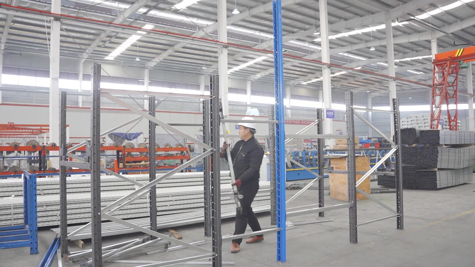 Oem Industrial Multi-level Mezzanine Decking Rack Warehouse Storage ...