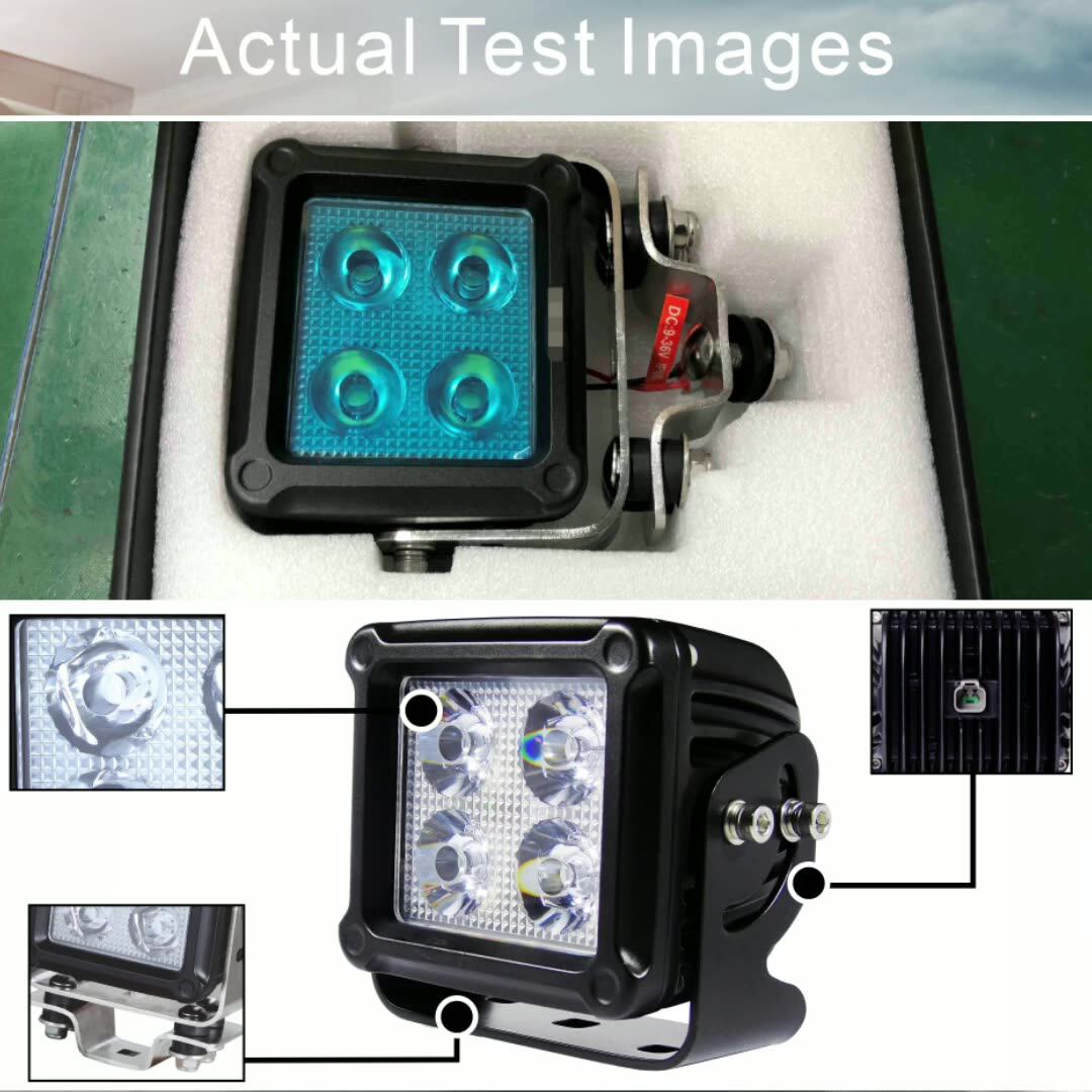 Square Foold 60w Cool White Universal Led Truck Light 5inch Ce ...