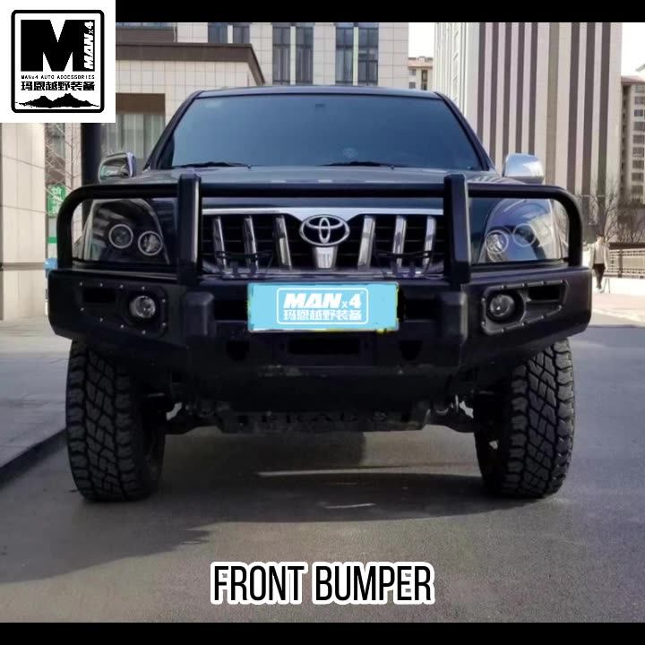 Manx4 4wd Steel Bumper Rear Bumper For Prado Lc120 Fj120 Gx470 - Buy ...