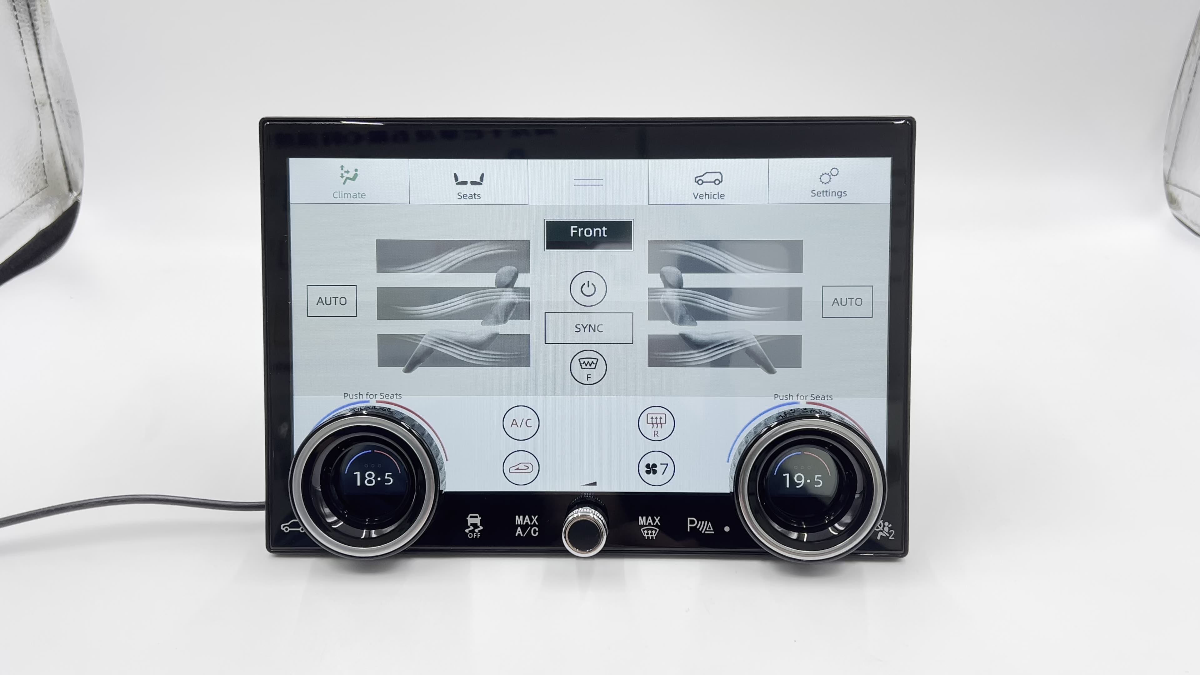 Navihua Lcd Climate Ac Control Panel For Land Rover Discovery 4 Touch ...