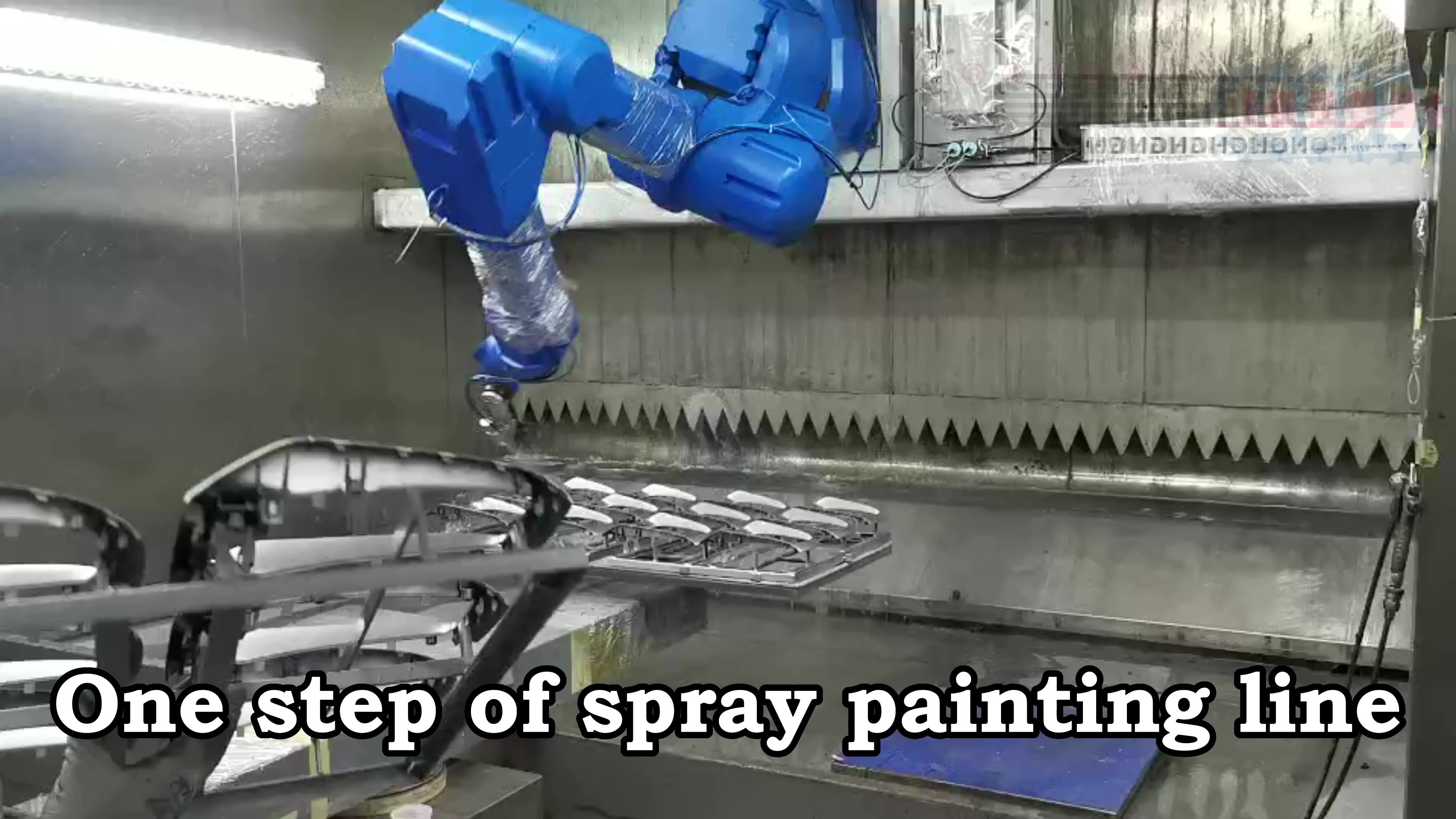 Hard Coat Line Headlamp Spray Painting Line Coating Line - Buy Hard ...