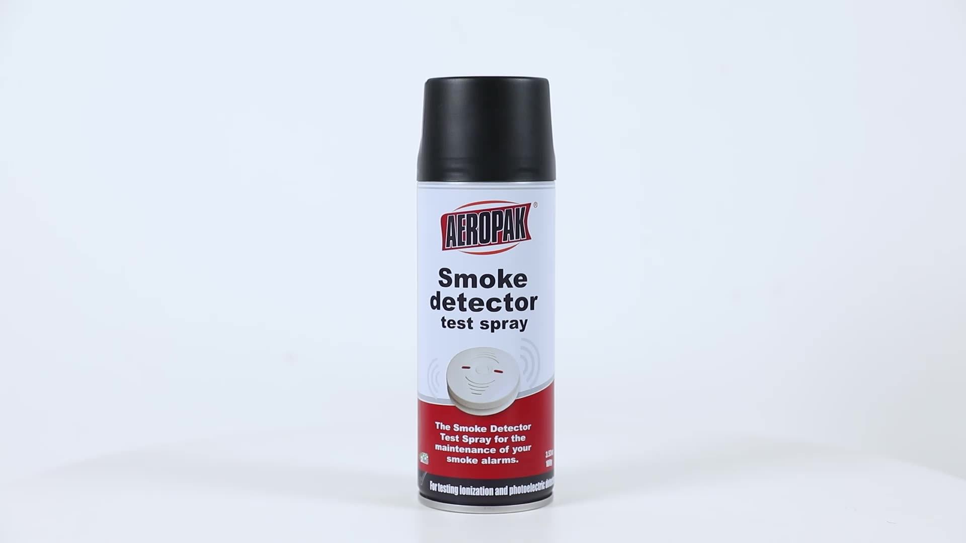Aeropak Smoke Detector Test Aerosol Spray 200ml Fire Alarm Tester Low ...