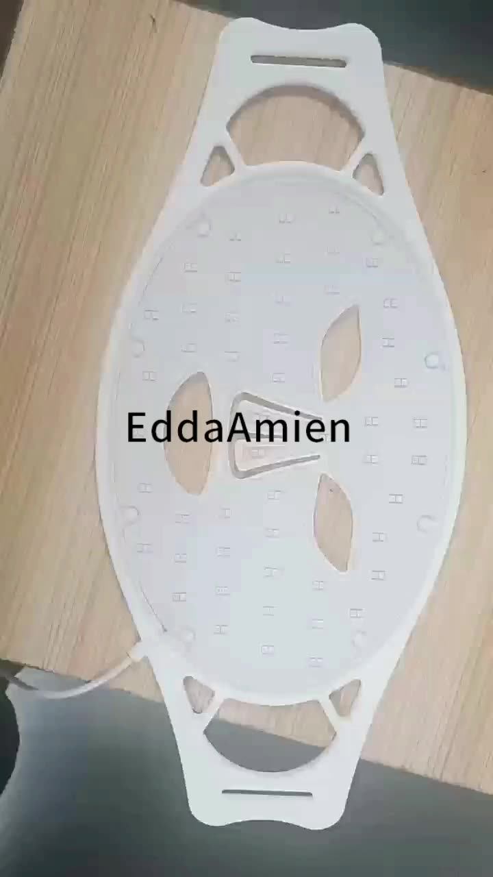 Medical Grade Led Facial Three Light Rechargeable Cosmetic Face Mask ...