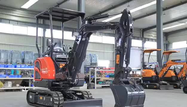 New Backhoe 2ton Cheap Price Crawler Hydraulic Mini Small Diggger ...