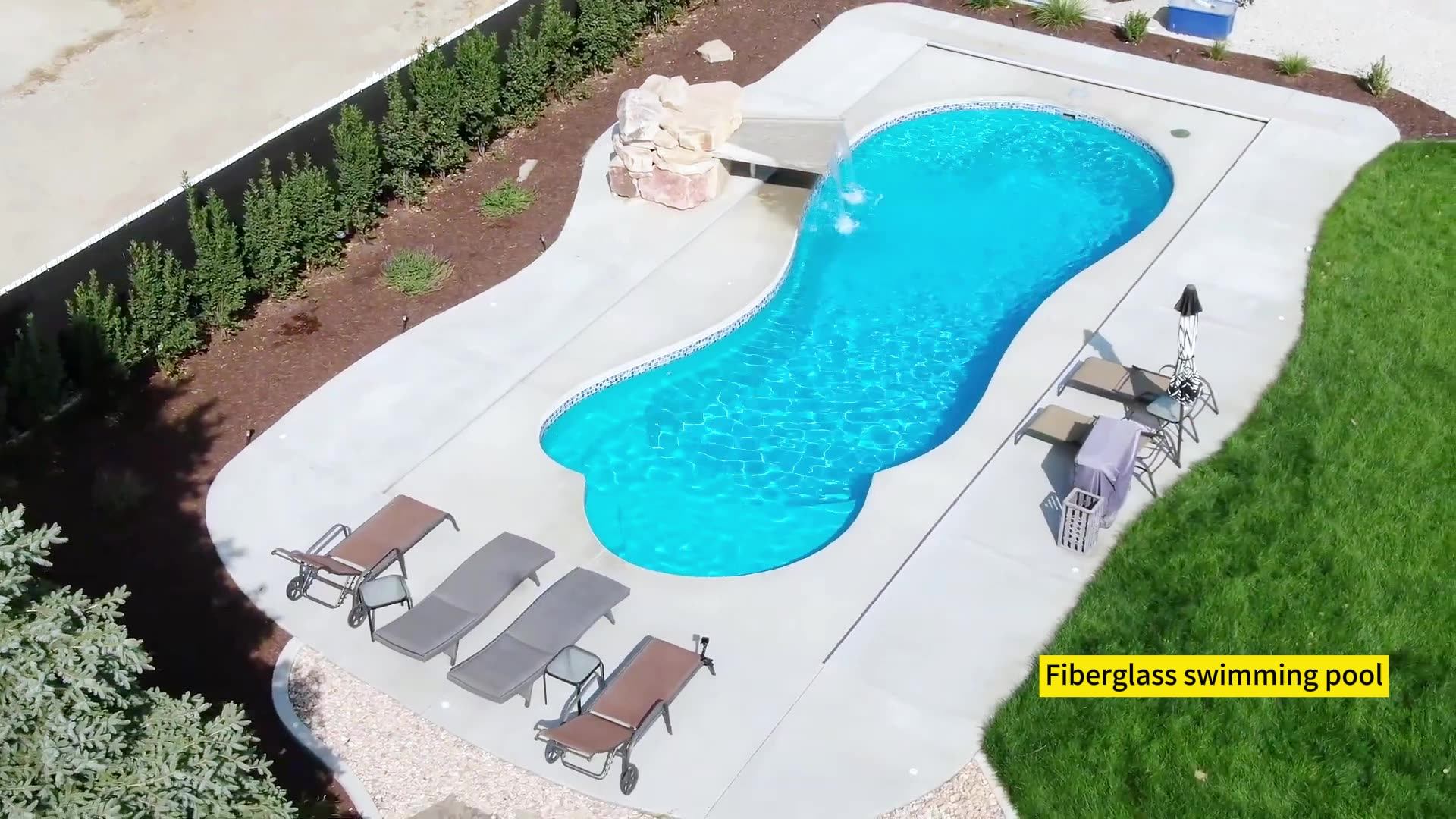 Cheap Outdoor Modern Large Big Inground Prefabricated Rectangular Swim ...