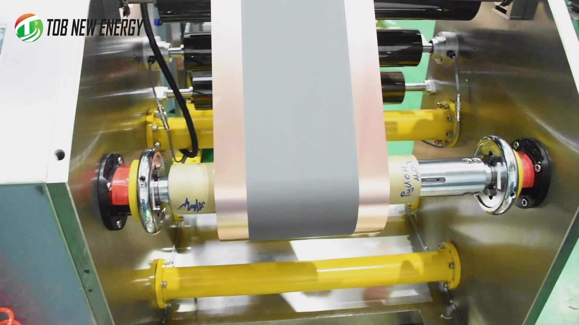 Hydraulic Li Ion Batteries Hot Rolling Press Machine With Winding And ...