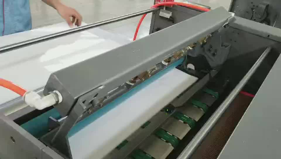 590t Thin Paper Uv Coater Machine With Offset Feeder And Gripper ...