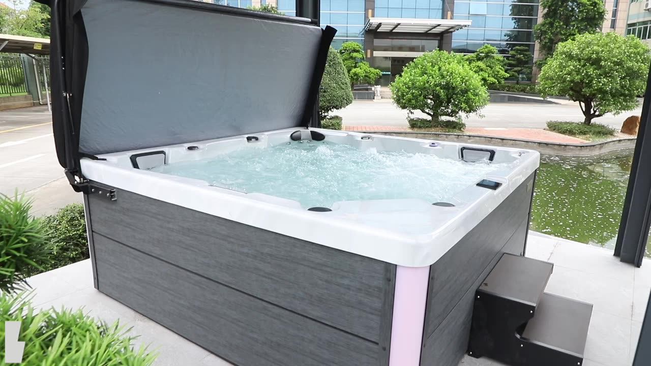 Whirlpool Outdoor Spa Hot Tub 5 6 Person Jacuzzier Bathtub - Buy ...