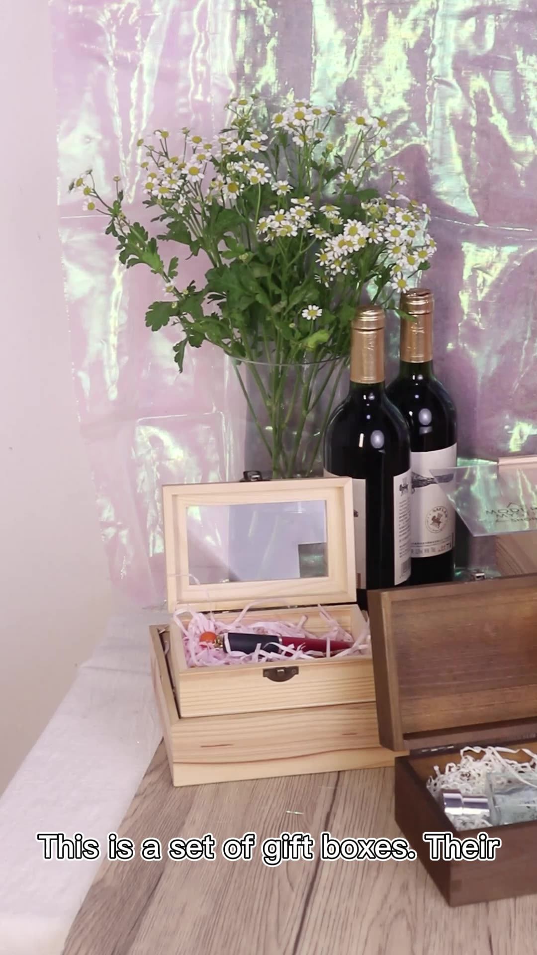 Professional Customization Logo Gift Package Pine Custom Products ...