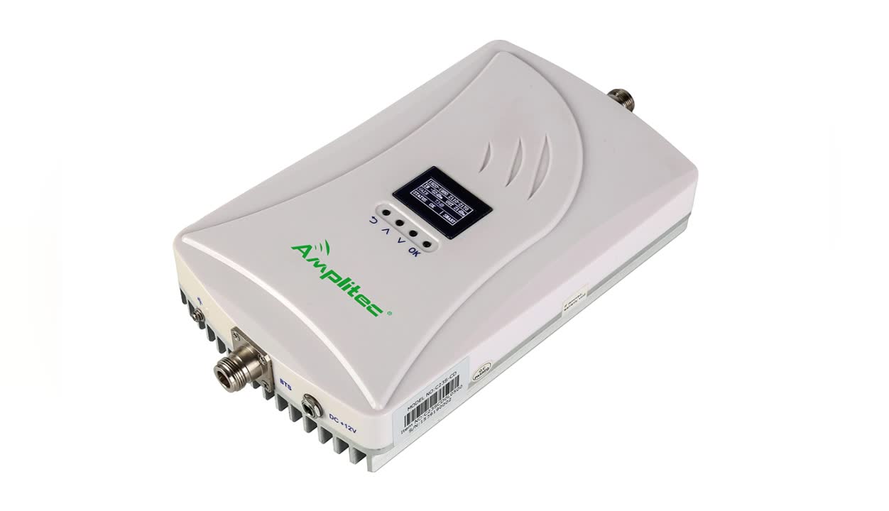 Amplitec High Performance 23dbm Ce Rohs Certified Dual Band 3g 4g Smart Booster 900/1800,900/ ...