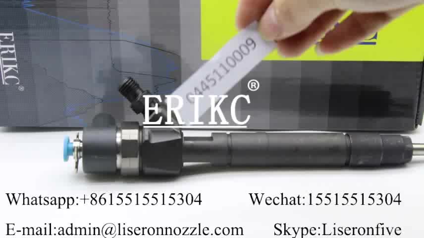 Erikc 0 445 110 009 Common Rail Original Injector 0445110009 Diesel Auto Engine Injection Mb ...