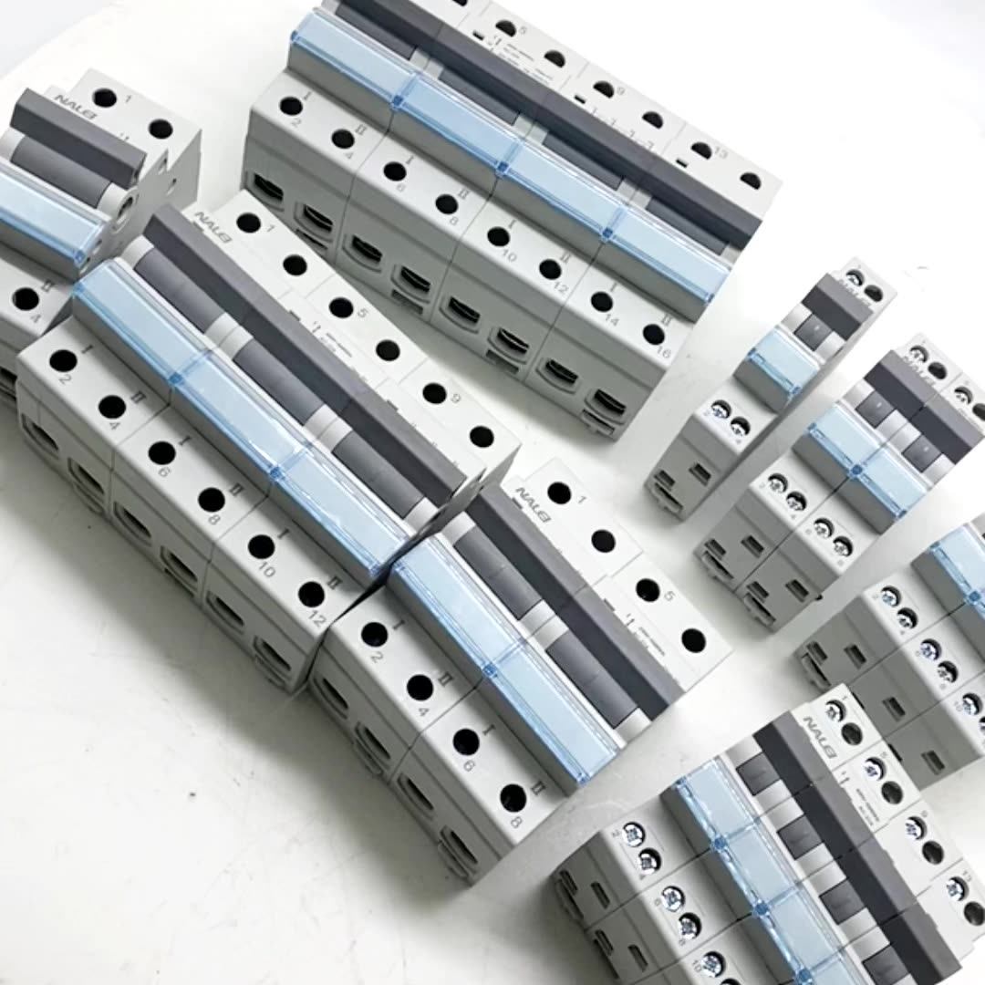 400vac 63a Dual Power Manual Transfer Switch Nlz1-63/4p Single Side ...