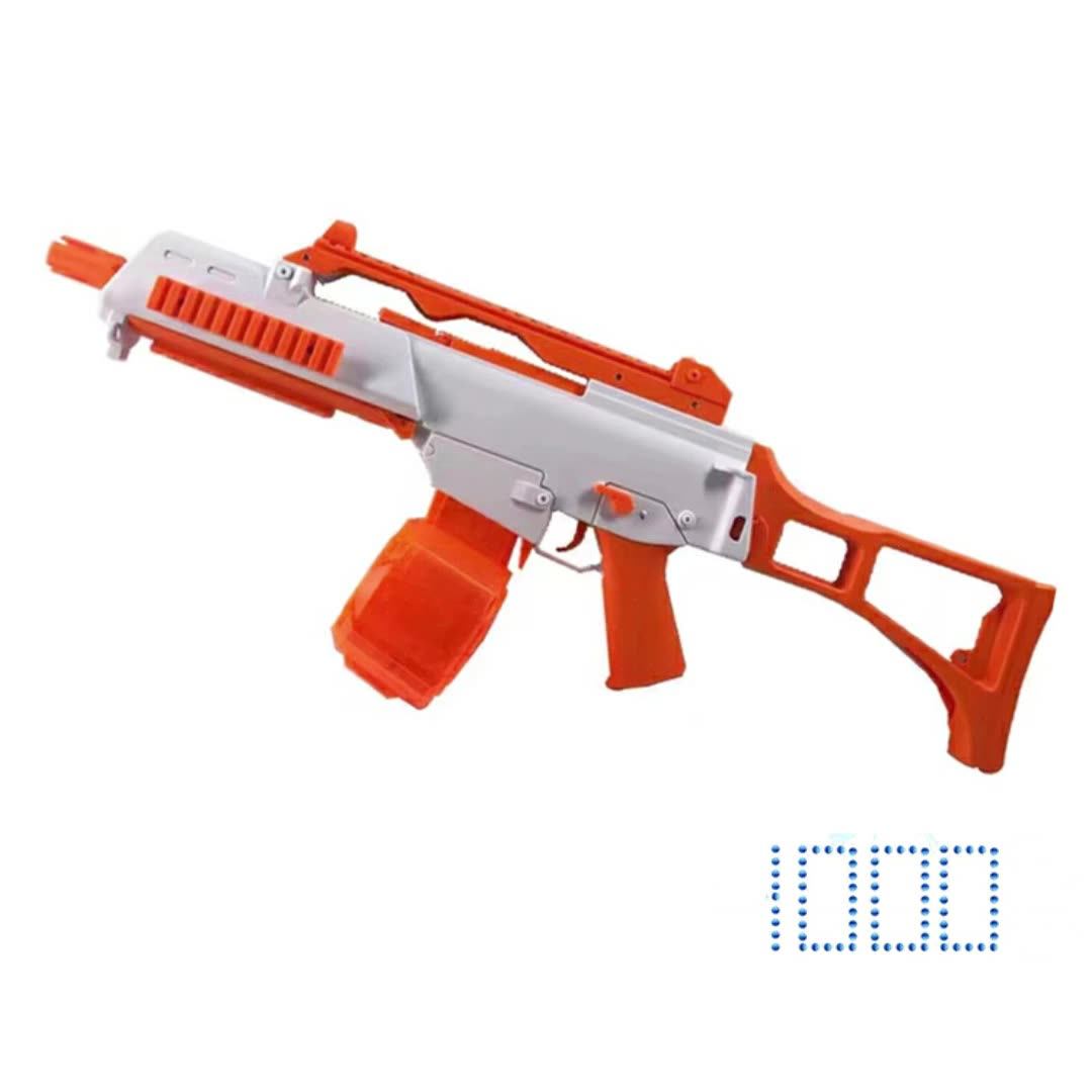 Rsb1000 Orange Automatic Big Splatter Gel Ball Gun Sniper Battery Toy ...