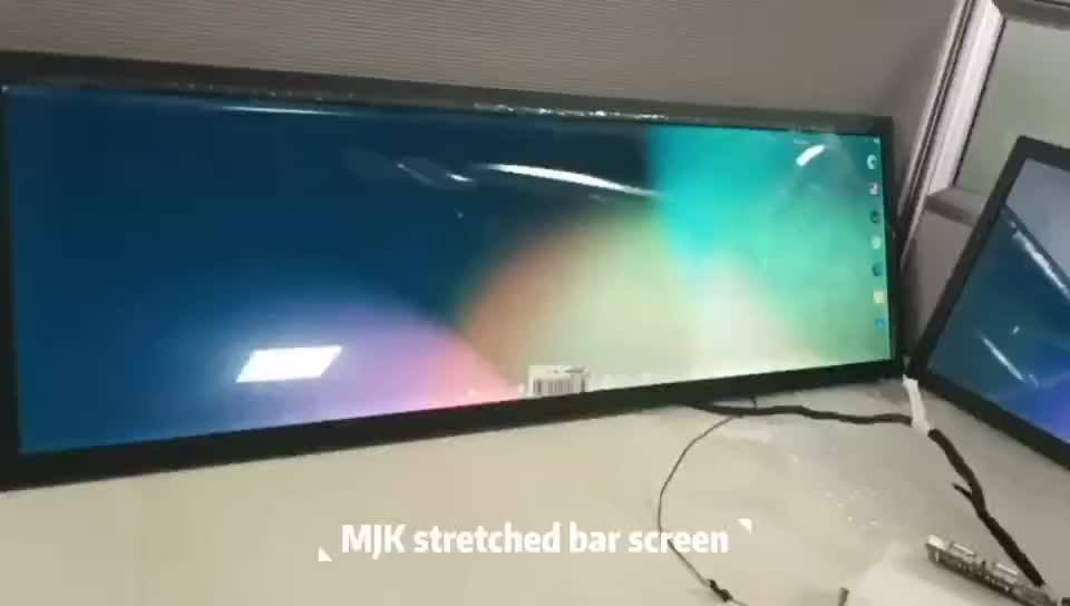 Manufacturer Custom Strip Screen Stretched Lcd Bar Screen Advertising ...