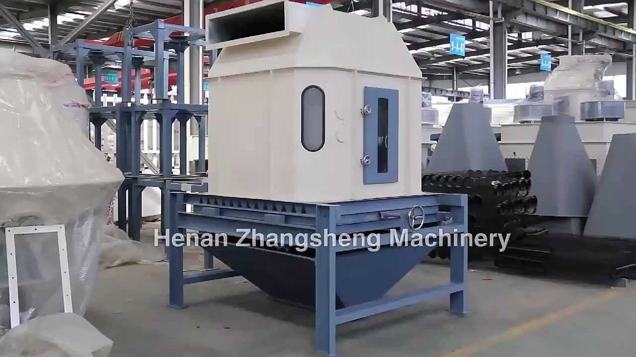 Small Sawdust Pellet Mill Cooler Counter Flow Pellet Cooler Wood ...