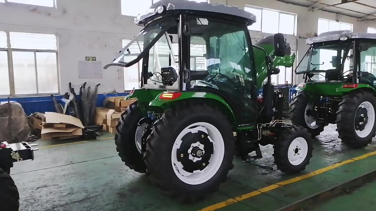 Yto Engine Tractor 60hp 4wd 4x4 Mini Farm Tractor For Agriculture Machinery Compact Tractor ...