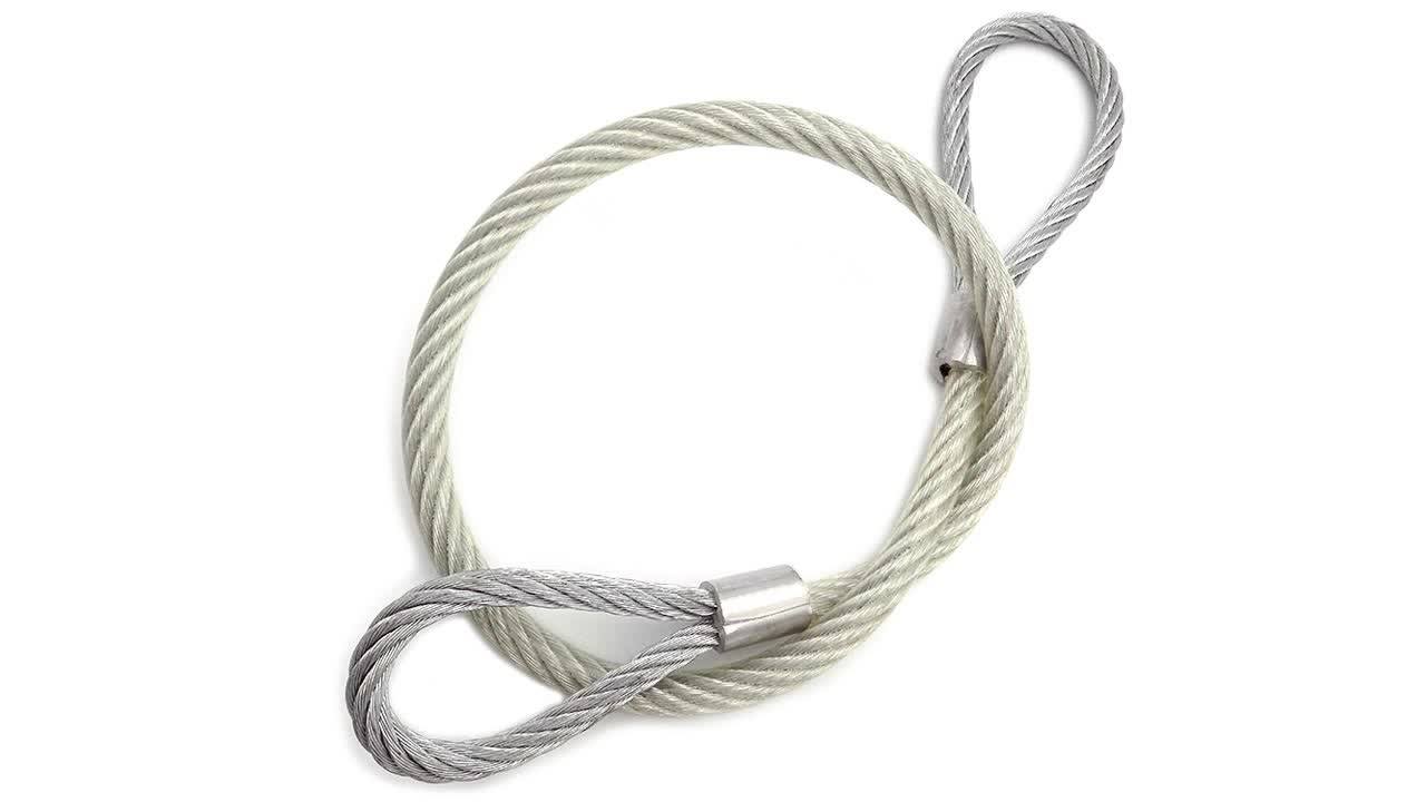 Guofeng Stainless Steel Wire Rope Sling With Loops - Buy Wire Rope ...