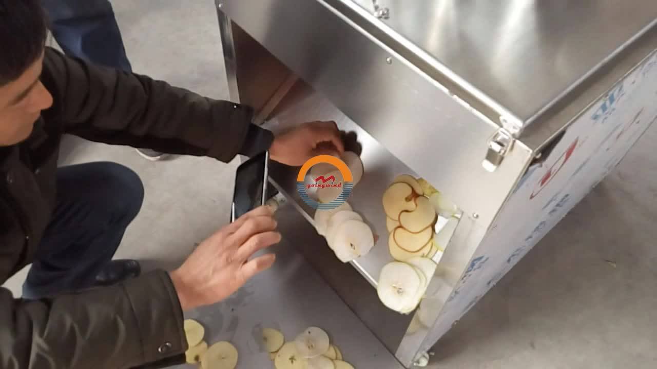 Automatic Commercial Apple Chips Cutting Slicing Machine Auto ...