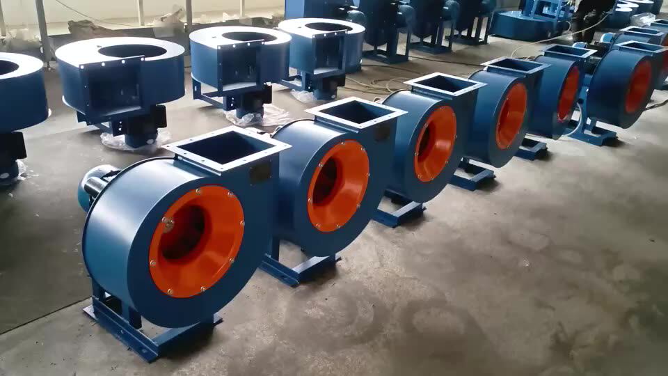 High-power Snail Type Centrifugal Exhaust Fan Industrial 220v 380v Ac ...