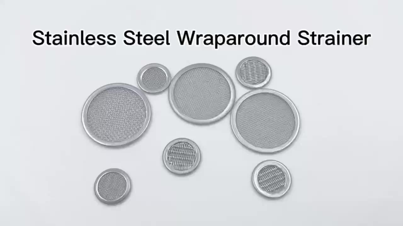 Wire Mesh Round Metal Mesh Screen Filter Disk Weave Stainless Steel ...
