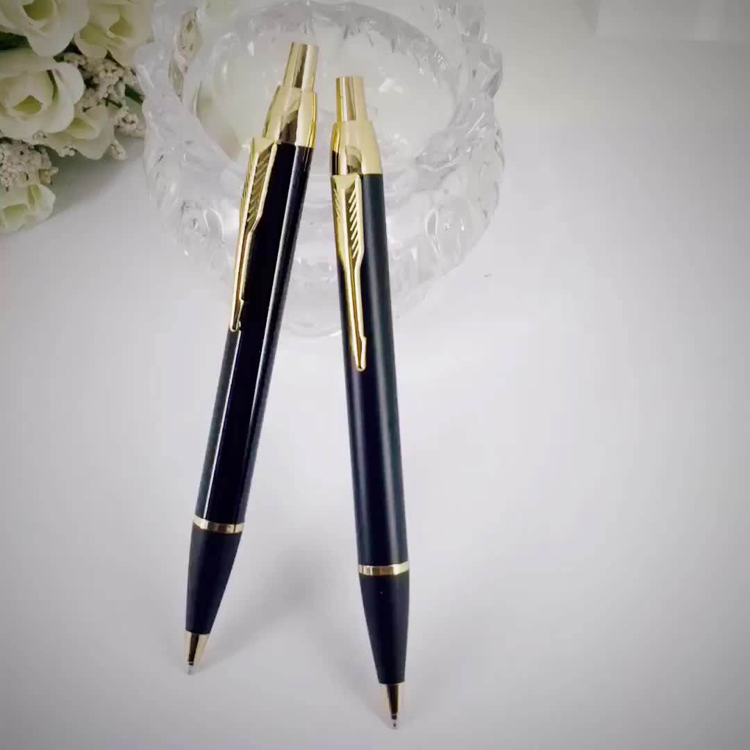 Acmecn Classic Metal Ballpoint Pen Famous Brand Style Propelling Ball ...