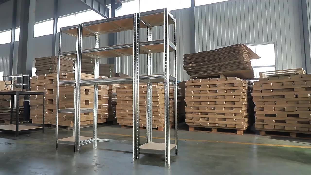Galvanized Steel Rack For Workshop - Buy Steel Rack,Angle Shelving ...