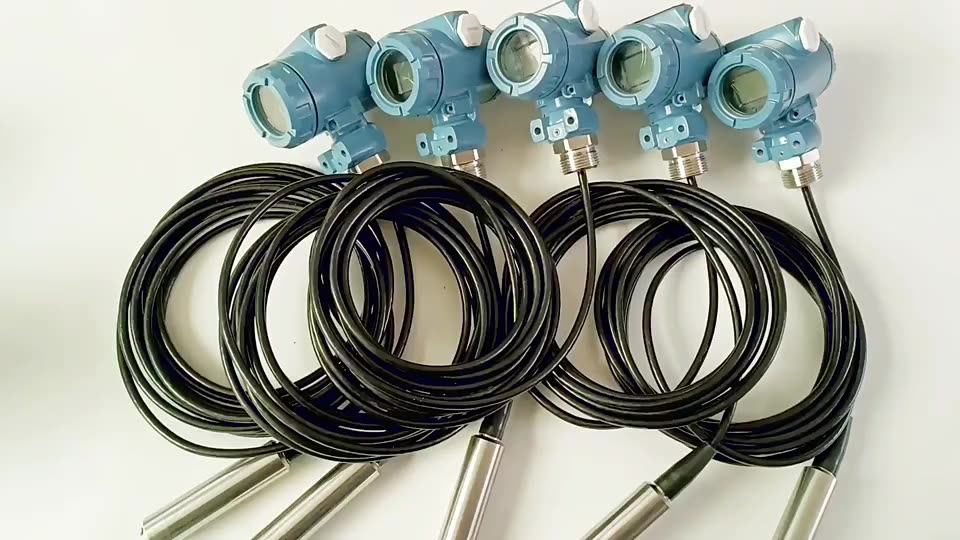 Protective Type Liquid Level Transmitter 4-20ma Hart Level Gauge ...