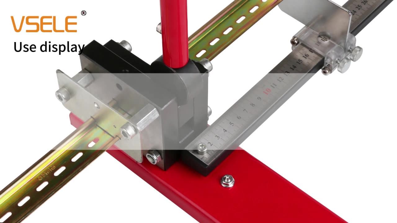 Multi Profile Din Rail Cutter With Ruler Easy Cut With Measure Gauge ...